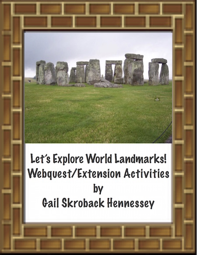 World Landmarks: A Webquest/ Extension Activities | Teaching Resources