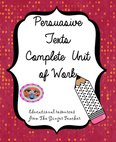 Persuasive Writing Chocolate Unit | Teaching Resources Persuasive Writing Chocolate Unit | Teaching Resources
