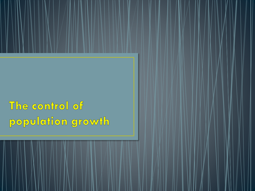 Population Control