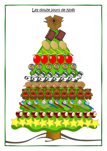 FRENCH - CHRISTMAS - Les Douze Jours de Noël - with a difference ...