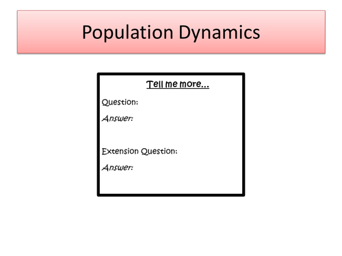 Geography Unit 2 Topic 1 Population Dynamics by - UK Teaching Resources ... Geography Unit 2 Topic 1 Population Dynamics by - UK Teaching Resources ...