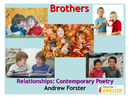 Brothers by Andrew Forster | Teaching Resources