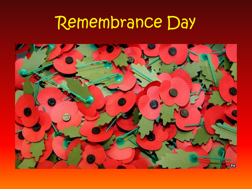 Remembrance Day Assembly | Teaching Resources