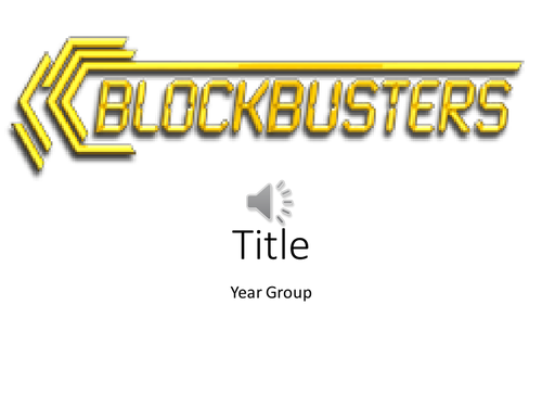 Blockbusters Game Template Teaching Resources