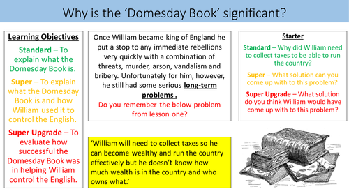 Why is the 'Domesday Book' significant? | Teaching Resources