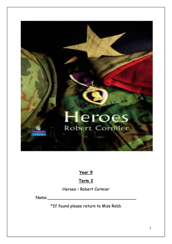 Full PowerPoint Lessons and Scheme of Learning: Heroes by Robert ...