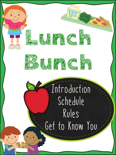 Reading activity - lunch by -myrtille- - Teaching Resources - TES