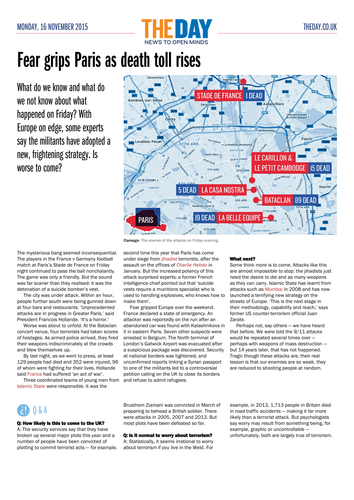 News written for classrooms: Paris Attacks Special Edition | Teaching ...
