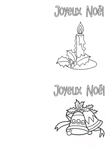 FRENCH - CHRISTMAS - Des Cartes de Noël - Cards | Teaching Resources