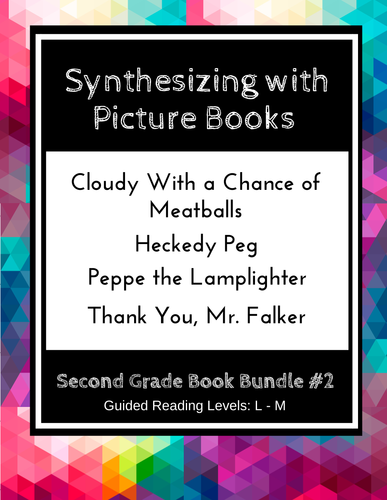 Synthesizing with Picture Books (Second Grade Book Bundle #2) CCSS ...
