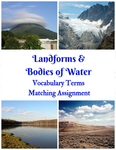 Landforms And Bodies Of Water