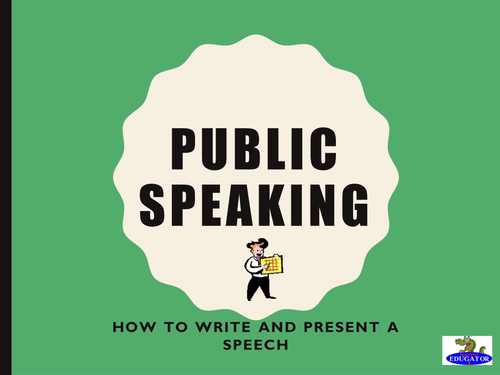 Public Speaking PowerPoint | Teaching Resources Public Speaking PowerPoint | Teaching Resources