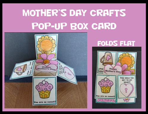 Mother's Day Craft - POP-UP Card | Teaching Resources