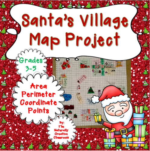 Santa's Village Christmas Map Project | Teaching Resources