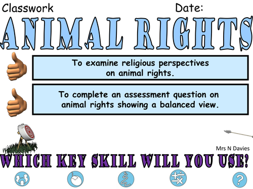 Animal Rights Lesson with an Assessment | Teaching Resources