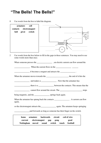 Electromagnets Worksheets Uses Of Electromagnet With Its Applications