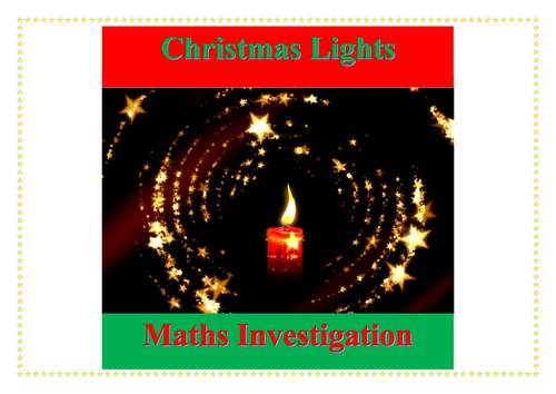 Christmas Lights Maths Investigation | Teaching Resources