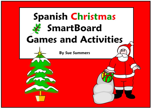 Spanish Christmas Games & Activities - Navidad - Smart Board | Teaching ...