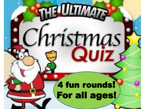 Christmas Quiz - Fab and Fun for all ages and abilities! | Teaching ...
