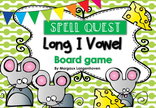 Long I Vowel Board Game | Teaching Resources
