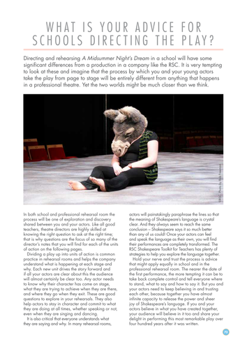 Advice for Directing your School Play | Teaching Resources