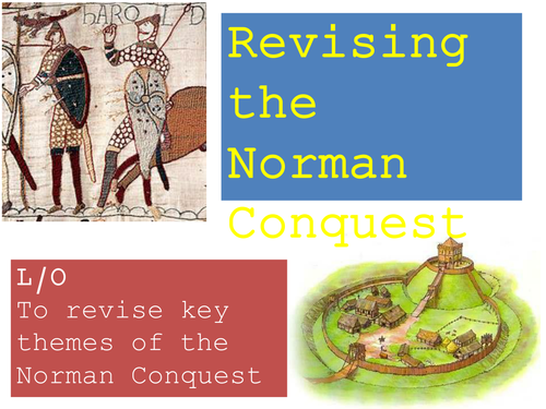 Norman Conquest Review lesson | Teaching Resources