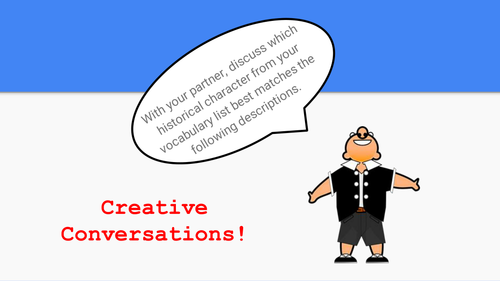 Creative Conversations | Teaching Resources