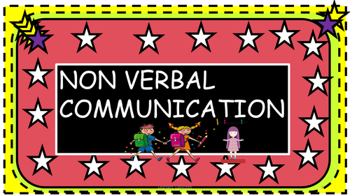 Non Verbal Communication Cards | Teaching Resources