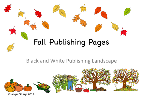 Fall or Autumn Graphics and Publishing Package | Teaching Resources