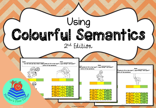 Colourful Semantics 2nd Edition by MMckenna85 - Teaching Resources - Tes