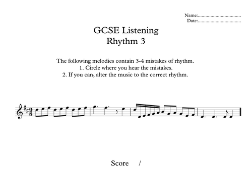 13 Engaging Melody, Picth and Rhythm Exercises | Teaching Resources