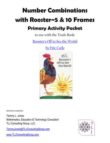 Number Combinations with Rooster | Teaching Resources
