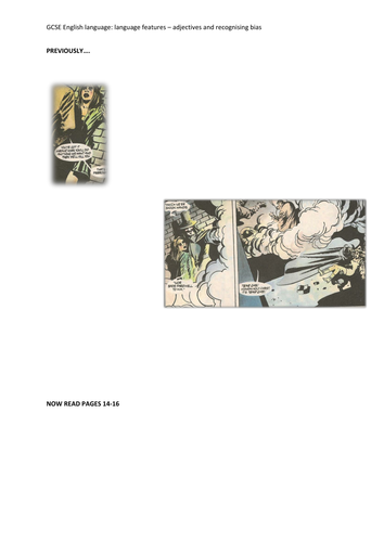 V For Vendetta reading comprehension 2 - propaganda and recognising ...