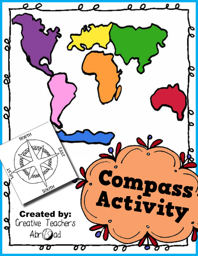 Compass Activity - Printable | Teaching Resources