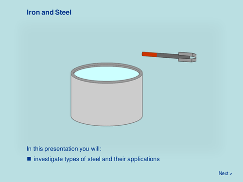 Iron and Steel | Teaching Resources