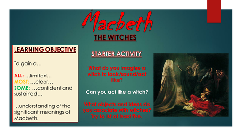 Macbeth: The Witches | Teaching Resources
