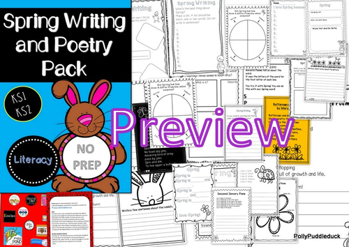 Spring Writing and Poetry Pack (KS1/KS2) | Teaching Resources