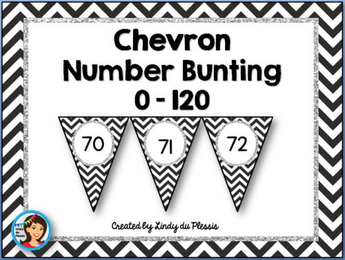 Number Line 1 - 120 Bunting | Teaching Resources