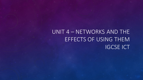 IGCSE ICT Unit 4 Lesson | Teaching Resources IGCSE ICT Unit 4 Lesson | Teaching Resources
