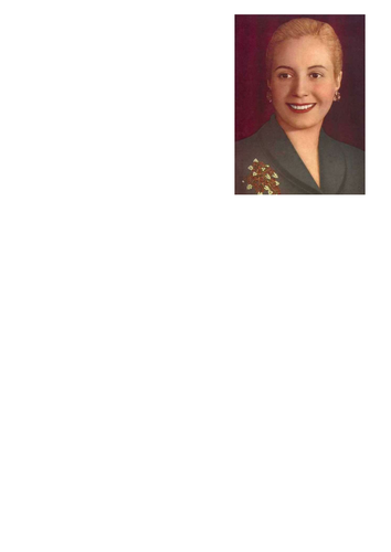 Eva Peron Word Search | Teaching Resources