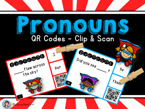 Pronouns Task Cards | Teaching Resources