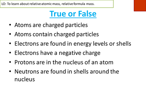 AQA C2 Revision - Calculating RFM and Percentage of an Element in a ...