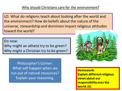 Religious Response to Environmental treatment | Teaching Resources