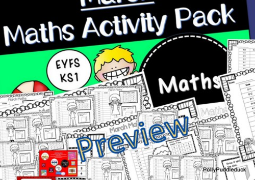 March Maths Activity Pack (EYFS/KS1) | Teaching Resources