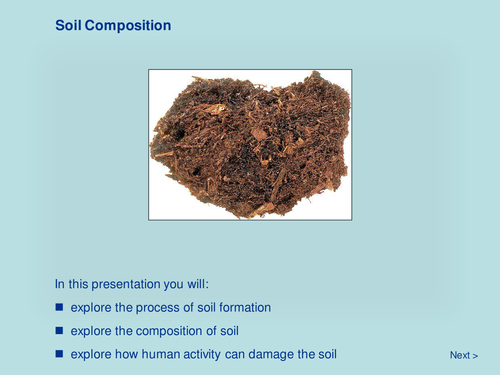 Earth Systems - Soil Composition | Teaching Resources