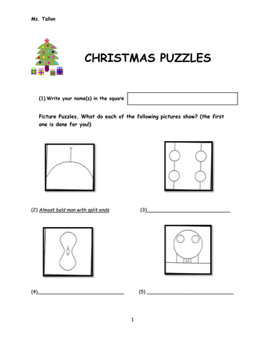 Puzzles, Riddles and Brainteasers | Teaching Resources Puzzles, Riddles and Brainteasers | Teaching Resources