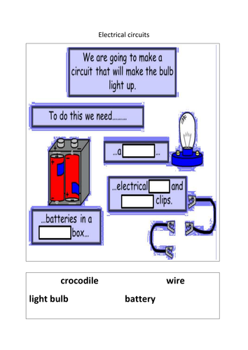 Electricity and circuits | Teaching Resources Electricity and circuits | Teaching Resources