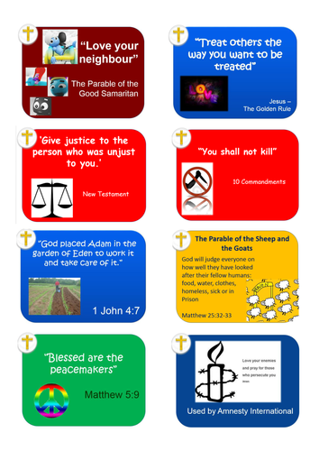 GCSE Religious Studies Quotes Flashcards | Teaching Resources