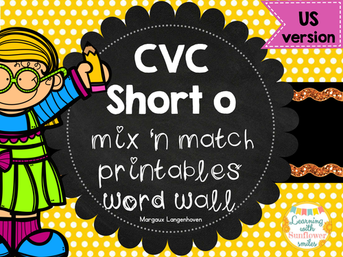 CVC Short O Flip Booklet and Worksheets | Teaching Resources
