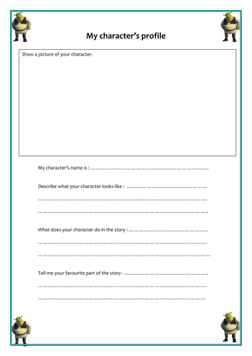 Shrek phonics and writing resources | Teaching Resources